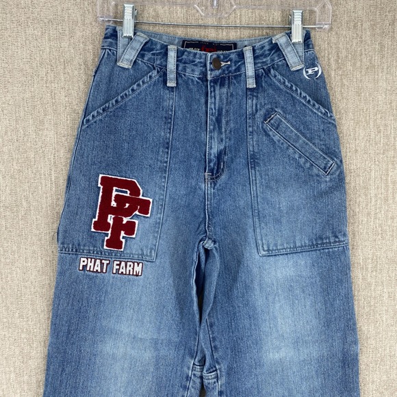 Phat Farm | Bottoms | Phat Farm Baggy Jeans 2 Kids Denim Cargo Loose ...